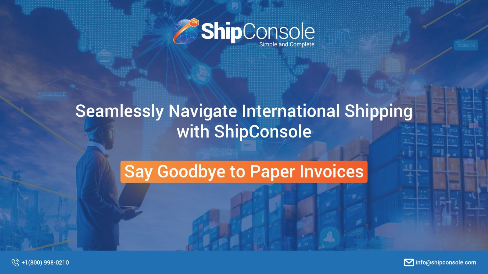 Seamlessly Navigate International Shipping with ShipConsole