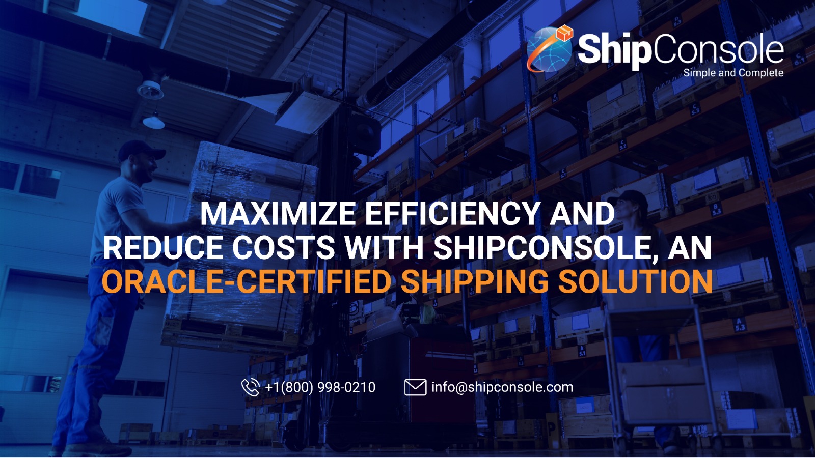 Maximize Efficiency & Reduce Shipping Costs with ShipConsole
